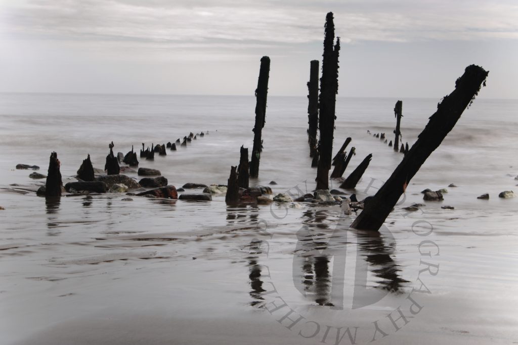 Groynes at Spurn Point – Michele Brown Photography